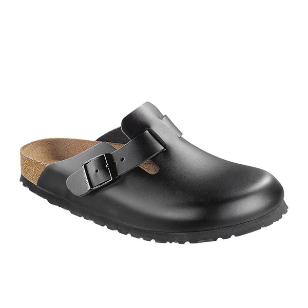 Birkenstock Boston Leather Smooth - Black